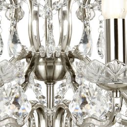 Searchlight Kronleuchter "H&auml;ngeleuchte Paris, 8-flammig", 8, &Oslash; 70cm H: 43cm, 1 Stk., silber, Wohnzimmer, Leuchten, Glamour&ouml;s