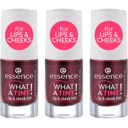 Essence Damen Rouge "WHAT A TINT lip & cheek tint", 14,7ml, rosa, Teint-Kosmetika, mit wasserartiger Textur