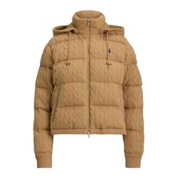 Polo Ralph Lauren Jacke Damen Gr&ouml;&szlig;e L camel / navy Winterjacke