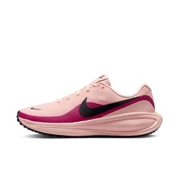 Nike Damen Laufschuh "W Nike REVOLUTION 8", Gr. 38washed coral, schwarz, sweet beet, Synthetik, Textil, Schuhe