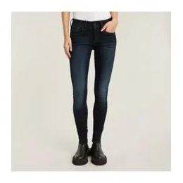 G-Star Raw G-Star f&uuml;r Damen. 60885-6131-071 Jeans Lynn Skinny navy (29/36), L&auml;ssig, Baumwolle, Denim, Marine