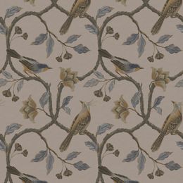 Vliestapete "Vogel", B/L: 0,52m x 10m, Rollen: 1, beige, SUPERFRESCO EASY, Wohnzimmer, Tapeten, 10mx52cm (ca. 5m2)