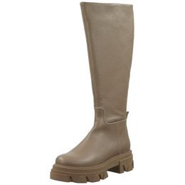 Steve Madden Damen Stiefel "Steve Madden Stiefel Leder", Gr. 39grau, Leder, Schuhe