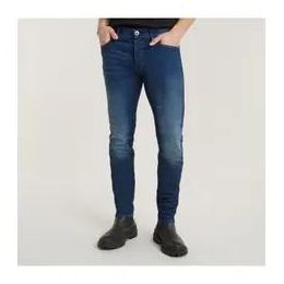 G-Star Raw G-Star f&uuml;r Herren. 51001-A088-A888 Jeans 3301 Slim blau (28/34), L&auml;ssig, Baumwolle, Denim