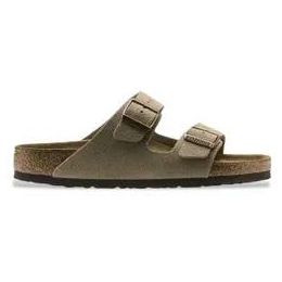 Birkenstock f&uuml;r Damen. 951301 Ledersandalen Arizona Soft braun (38), Wohnung, Keine, L&auml;ssig
