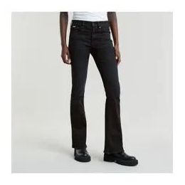 G-Star Raw G-Star f&uuml;r Damen. D21290-A634-G730 Jeans 3301 Flare schwarz (31/32), L&auml;ssig, Denim, Nachhaltig, Recycelte Baumwolle