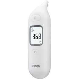 Omron Ohr-Fieberthermometer "Gentle Temp 533"weiß, Kunststoff, B:4cm H:14cm T:4cm, Temperaturmessgeräte
