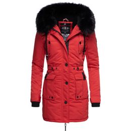 Navahoo Damen Wintermantel "Luluna Prc", rot, Gr. S, Oberstoff: 100% Polyester; Futter: 100% Polyester; Wattierung: 100% Polyester; &Auml;rmelfutter: 100%
