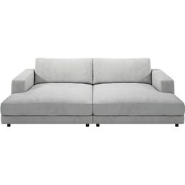 Loungesofa Home Affaire, B:290cm H:85cm T:170cm, silber, 95% Polyester, 5% Nylon, Sofas, "Enisa, B/T/H: 290/170/85 cm", Zeitloses und stylisches