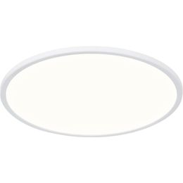 Nordlux LED Deckenleuchte "Oja 42 IP20 3000/4000K", 1, Ø 42,4cm H: 2,3cm, 1 Stk., weiß, Wohnzimmer, Leuchten