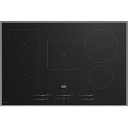 Beko Flex-Induktions-Kochfeld "HII 85770 UFTX", B:78cm H:4,8cm T:52cm, schwarz, Kochfelder