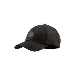 BOSS Orange Herren Baseball Cap "Derrel-PL", schwarz, unifarben, Twill, Baumwolle, Caps, mit Label-Aufn&auml;her, Unisex