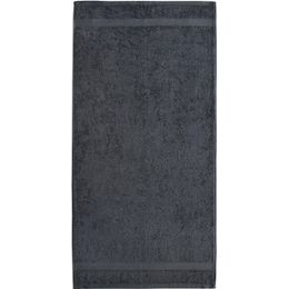 Duschtuch Dyckhoff, B:70cm L:140cm, grau, Walkfrottier, Obermaterial: 100% Baumwolle, Handt&uuml;cher, "Planet"