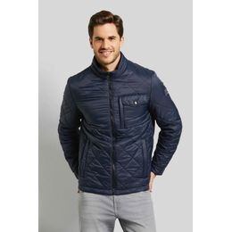 Bugatti Herren Steppjacke, blau, Gr. 50, 100% Polyamid, Jacken, mit modernem Stehkragen