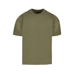2Y STUDIOS Damen T-Shirt "2Y Studios SYNDICAT ULTRA HEAVY TEE"olive, Gr. L, bedruckt, 100% Baumwolle, Shirts