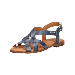 Pikolinos Damen Riemchensandale "Pikolinos Sandalen Leder", Gr. 38pazifik, Leder, Schuhe
