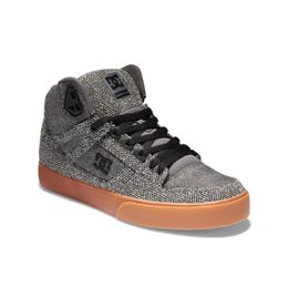 DC Shoes Herren Sneaker "Pure High-Top WC TX", Gr. 36,5, schwarz, Textilobermaterial Mesh-Futter Schuhkragen und Zunge, die f&uuml;r extra Komfort und