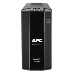 APC USV-Anlage "APC Back-UPS PRO BR650MI &ndash; USV, 6x C13 Ausgang, USB, 650VA", B:25,5mm H:14,2mm T:44mm, transparent, USV-Anlagen