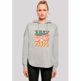 F4NT4STIC Damen Kapuzenpullover "Muttertag Pet Lover Vintage Beste Hunde Mama", grau, Gr. XS, Obermaterial: 100% Baumwolle, Pullover, Premium Qualit&auml;t