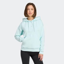Damen Kapuzensweatshirt "W SL FC HD", grün, Gr. M, adidas Sportswear, Obermaterial: 70% Baumwolle, 30% Polyester, Sweatshirts
