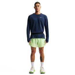 Nike Stride Dri-Fit Waffle Crewshirt Bekleidung Herren blau