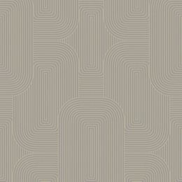 Vliestapete "Geo", B/L: 0,52mm x 10mm, Rollen:, grau, SUPERFRESCO EASY, Tapeten, 3D-Optik
