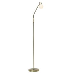 Brilliant Tischleuchte "Philo", 1, &Oslash; 22,5cm H: 140cm, 1 Stk., wei&szlig;, Wohnzimmer, Leuchten, LED Stehlampe 1flg, Metall