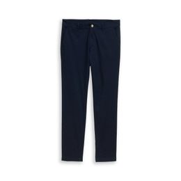 Tom Tailor Herren TTTRAVIS SLIM Chino Hose, blau, Uni, Gr. 32/32