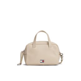 Tommy Jeans Damen Umh&auml;ngetasche "TJW CITY TRUNK CROSSOVER"sandfarben, Lederimitat, Taschen