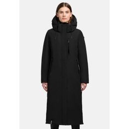 Khujo Damen Wintermantel "Lofi2-YM", schwarz, Gr. M, Obermaterial: 100% Polyester; Futter: 100% Polyester; Wattierung: 100% Polyester, M&auml;ntel, Langer
