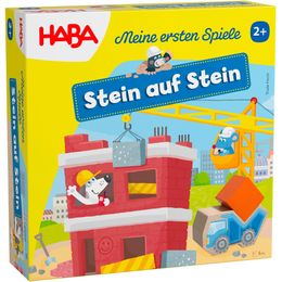 Haba Kinder Spiel "Meine ersten Spiele - Stein auf Stein"bunt, Holz, Papier, Pappe, Spiele
