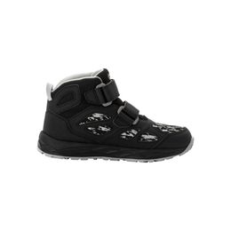 Jack Wolfskin M&auml;dchen Sneaker "WOODLAND 2 TEXAPORE MID VC K", Gr. 28, grau, Hauptmaterial: Synthetic ; ;Second Material: Textile; Futter: Texapore