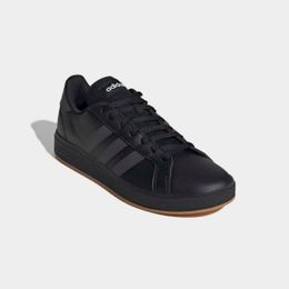 Herren Sneaker "GRAND COURT TD LIFESTYLE COURT CASUAL", adidas Sportswear, Gr. 48, schwarz, Synthetik, Textil, Schuhe, Design auf den Spuren des