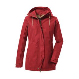 G.I.G.A. by Killtec Damen Funktionsjacke "WMN JCKT", rot, Gr. 42, G.I.G.A. DX BY KILLTEC, Oberstoff 1: Oberseite: 88% Polyester, 12% Baumwolle, R&uuml;ckseite: 100%