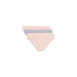 Marc O'Polo MARC O'POLO Damen H&uuml;ftslip "Essentials", Gr. XS, rosa, Obermaterial: 95% Baumwolle, 5% Elasthan, Unterhosen, Baumwollmix, elastischer Bund,