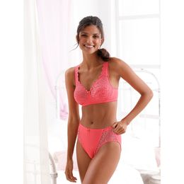 w&auml;schepur W&Auml;SCHEPUR Damen Slip, Gr. 44, rot, 81% Polyamid, 10% Elasthan, 9% Baumwolle, Unterhosen