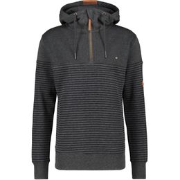 alife and kickin ALIFE & KICKIN Herren Kapuzensweatshirt "Herren HugoAK Z", grau, Gr. L, 50% Baumwolle, 50% Polyester, Sweatshirts