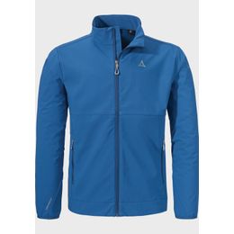 Sch&ouml;ffel SCH&Ouml;FFEL Herren Outdoorjacke "Softshell Jk Style Mirusha MNS", blau, Gr. 58, Oberstoff: Aussenseite: 100% Polyester, Innenseite: 100% Polyester;