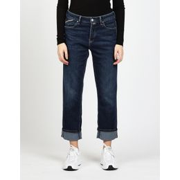 Gang Damen Comfort-fit-Jeans "Gang Jeans Straight Fit 94THELMA"denim blau, Gr. 26, Stoff, 90% Baumwolle, 2% Elasthan, 8% Polyester, Jeans