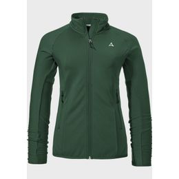 Sch&ouml;ffel SCH&Ouml;FFEL Damen Fleecejacke "Fleece Jk Style Cascata WMS", gr&uuml;n, Gr. 38, Oberstoff: 94% Polyester, 6% Elasthan, Jacken