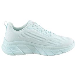 Skechers Damen Sneaker "BOBS B FLEX HI-FLYING HI", Gr. 35, blau, Textil, Schuhe, Trainingsschuh, Schn&uuml;rschuh, Freizeitschuh in veganer Verarbeitung