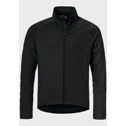 Sch&ouml;ffel SCH&Ouml;FFEL Damen Strickpullover "Longsleeve Style Kubena MNS", schwarz, Gr. 56, Oberstoff: 89% Polyester, 11% Elasthan, Pullover