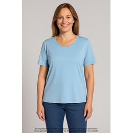 Walbusch T-Shirt Damen Gr&ouml;&szlig;e XXL Second Hand hellblau