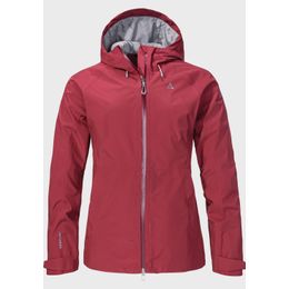 Sch&ouml;ffel SCH&Ouml;FFEL Damen Outdoorjacke "Jacket Style Mauku WMS", rot, Gr. 36, Oberstoff: 100% Polyester; (Membran: Polyester); Futter: 100% Polyester, Jacken