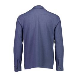 LINDBERGH Herren Outdoorhemd "LINDBERGH Hemdjacke"blau mix, Gr. M, Obermaterial: 65% Polyester, 31% Viskose, 4% Elasthan, Hemden