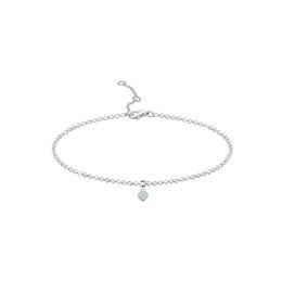 Elli Bracelet 'Glitzer Kugel' female Silver size 18