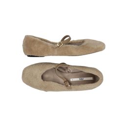 Zara Ballerina Damen Gr&ouml;&szlig;e 41 Second Hand beige