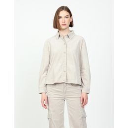 Gang Damen Oversize-Shirt "Gang Shirt's Tops/T-Shirts 94NORI SHIRT"grau, Gr. S, 47% Lyocell, 41% Baumwolle, 11% Polyester, 1% Elasthan, Shirts