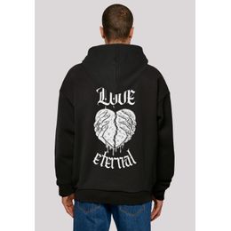F4NT4STIC Herren Kapuzenpullover "Valentines Streetwear", schwarz, Gr. L, Obermaterial: 100% Baumwolle, Pullover, Premium Y2K Streetwear