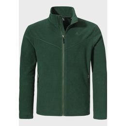 Sch&ouml;ffel Fleecejacke SCH&Ouml;FFEL "Fleece Jk Style Qutang MNS", Herren, Gr. 54, 6965, gr&uuml;n, Oberstoff: 100% Polyester, regular fit, hoch geschlossener Ausschnitt, Jacken Fleecejacke